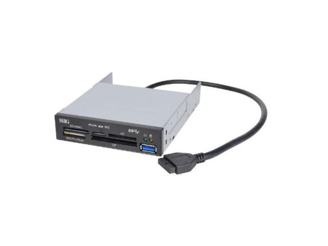 Click here for siig jumr0a11s1 usb 3.0 internal bay multi card prices