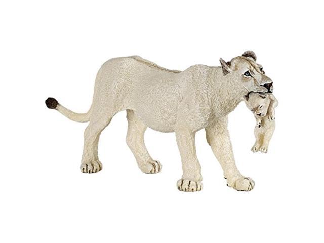 Click here for papo white lioness with cub figure  multicolor prices