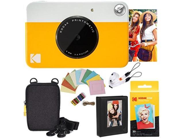 Click here for kodak printomatic instant camera yellow deluxe bun... prices