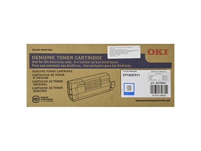 Click here for oki 44318603 c711 cyan toner  type c16 11.5k prices