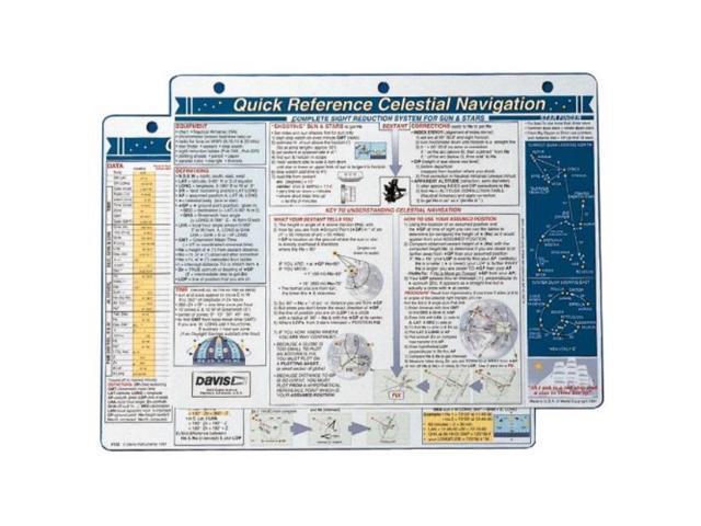 Click here for davis instruments celestial navigation quick refer... prices