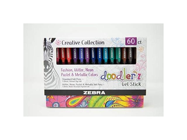 Click here for Zebra doodlerz Gel Pen Medium Point Assorted Inks... prices