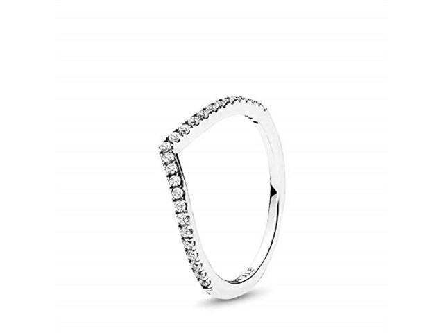 Click here for pandora shimmering wish ring  sterling silver  cle... prices