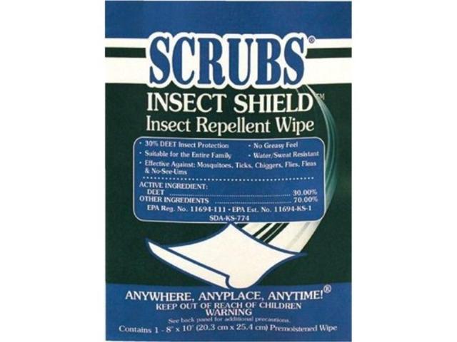 Click here for Insect Sheild Insect Repellant Towel 1/Package prices