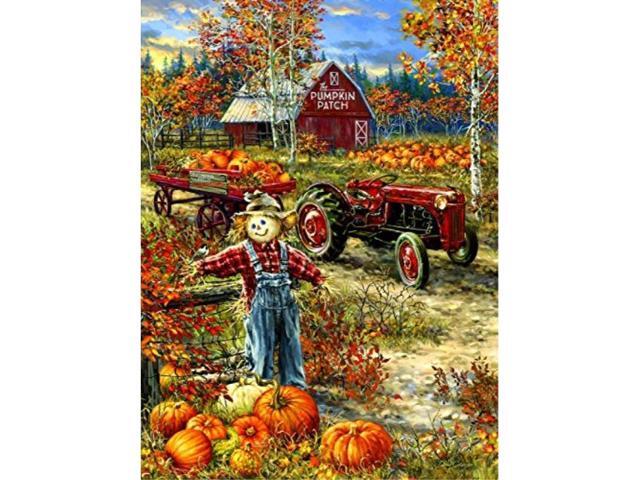 Click here for the pumpkin patch farm 1000 pc jigsaw puzzle by su... prices