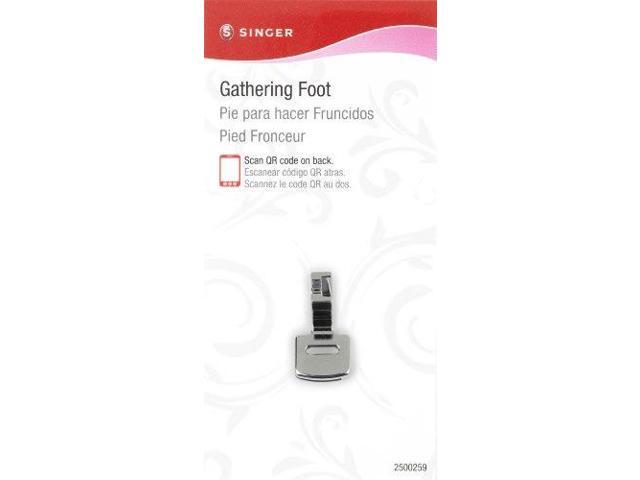 Click here for singer gathering presser foot for lowshank sewing... prices