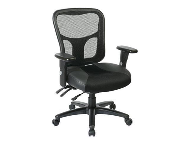 Click here for office star breathable progrid back with leather a... prices