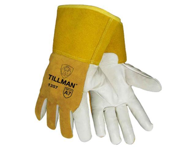 Click here for Tillman 1357 Grain/Split Cowhide MIG Gloves  Kevla... prices