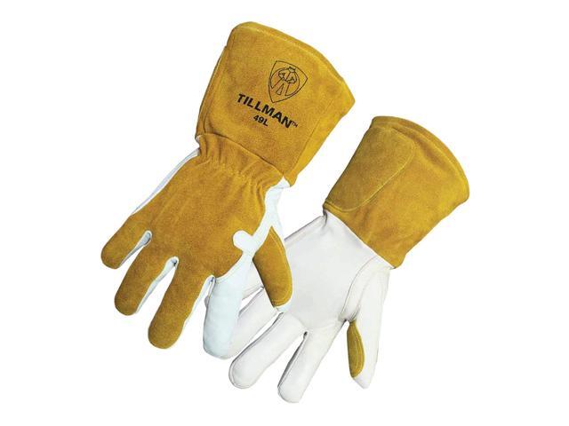 Click here for Tillman 49 Mig Welder Gloves Insulated Grain Goats... prices