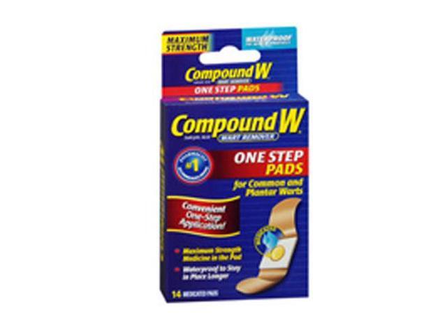 Click here for Compound W Wart Remover One Step Pads - 14 Pads prices