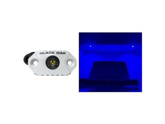 Click here for Black Oak LED Rock Accent Light - Blue - White Hou... prices
