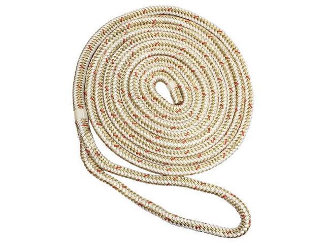 Click here for New England Ropes Double Braid Dock Line - White-G... prices