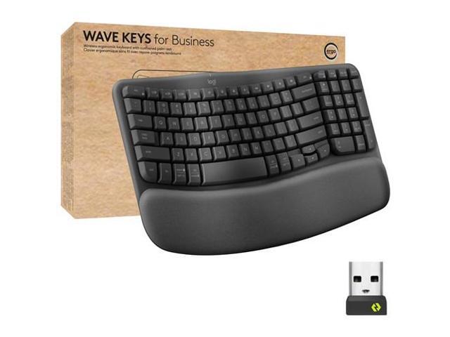 Click here for Logitech Wave Keys for Business Keyboard - Black (... prices