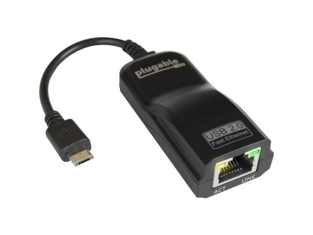 Click here for Plugable USB 2.0 OTG Micro-B to 100Mbps Fast Ether... prices
