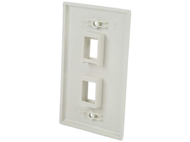 Click here for StarTech PLATE2WH StarTech. com Dual Outlet RJ45 U... prices