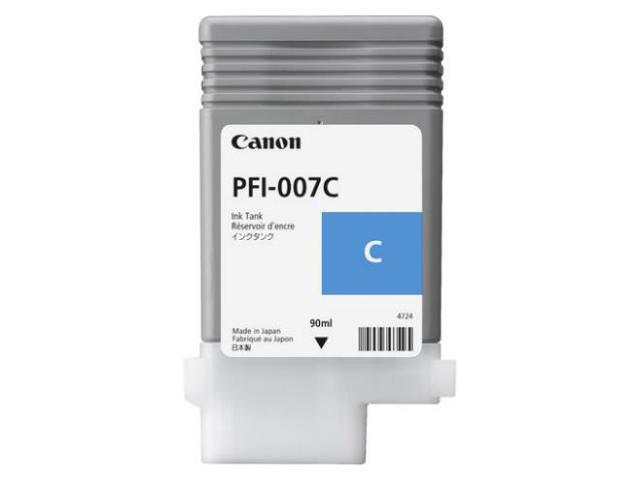 Click here for Canon 2144C001 PFI-007C - Dye Cyan Ink Tank 90ml prices