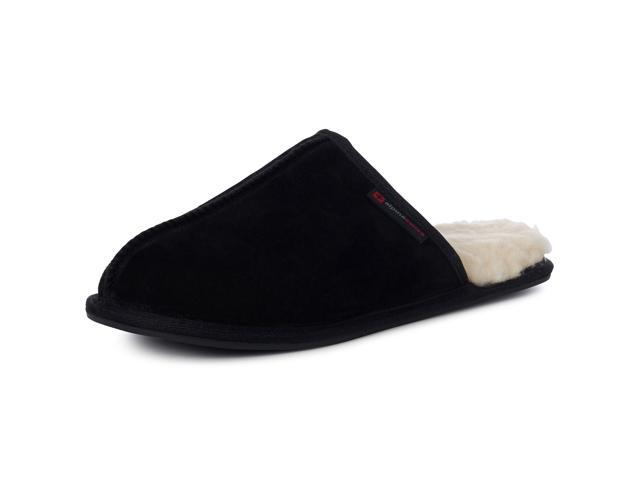 Click here for Alpine Swiss Mens Microsuede Memory Foam Scuff Sli... prices