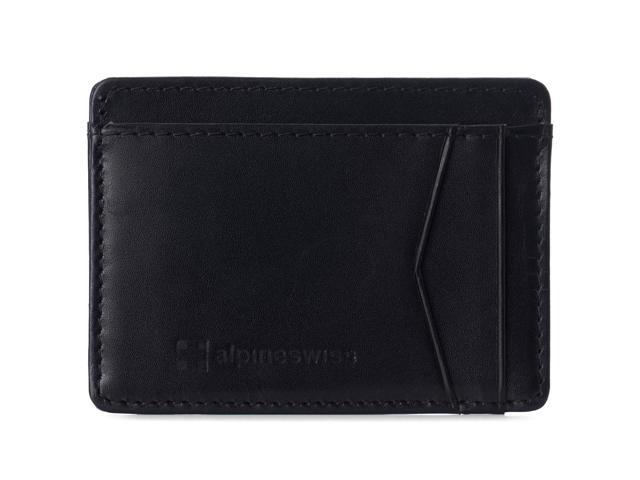 Click here for Alpine Swiss Men RFID Safe Minimalist Front Pocket... prices