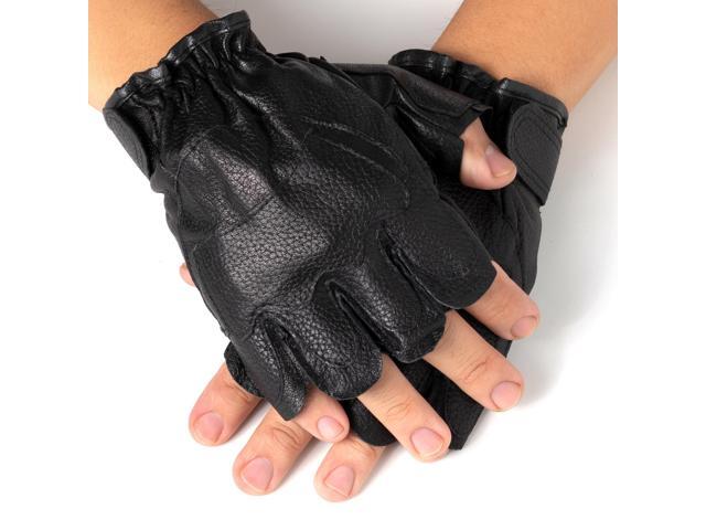 Click here for Alpine Swiss Mens Fingerless Gloves Genuine Leathe... prices