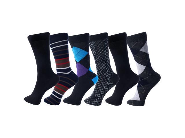Click here for Alpine Swiss Mens Dress Socks 6 Pair Crew Sock Cot... prices