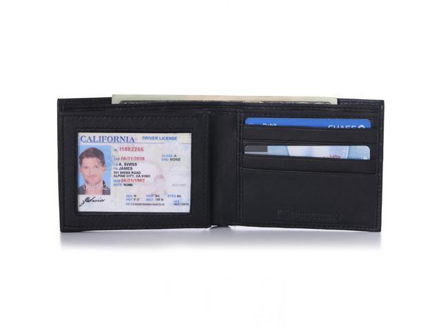 Click here for Alpine Swiss Mens Wallet Trifold Bifold Billfolds... prices