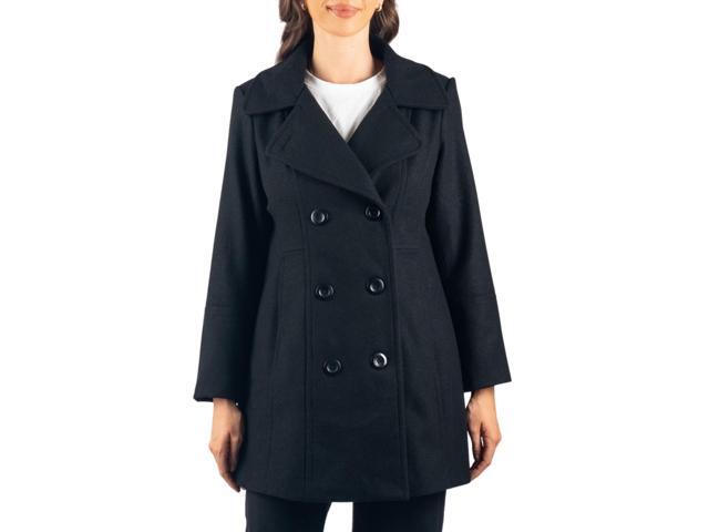 Click here for Alpine Swiss Norah Womens Peacoat Runs Big Double-... prices