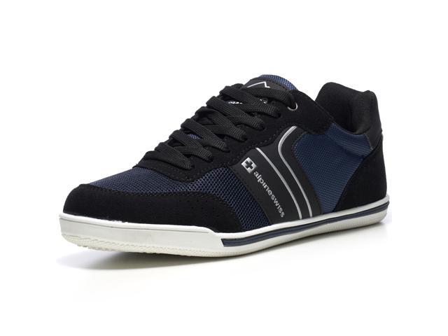 Click here for Alpine Swiss Liam Mens Fashion Sneakers Suede Trim... prices