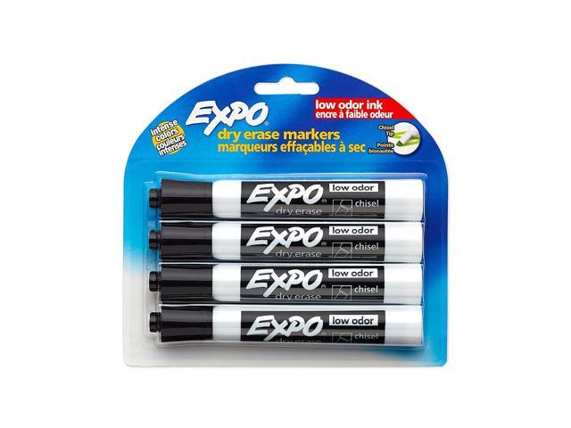 Click here for Expo Low Odor Dry Erase Markers  Chisel Tip  Black... prices