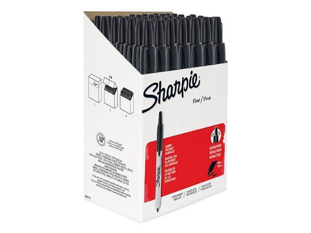 Click here for Sharpie Retractable Permanent Marker Fine Black 36... prices