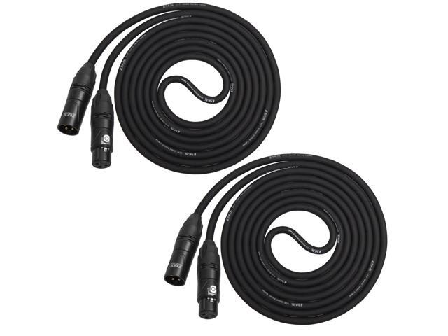 Click here for LyxPro Cable Pack: 2 Black - 100 Ft - XLR Male to... prices