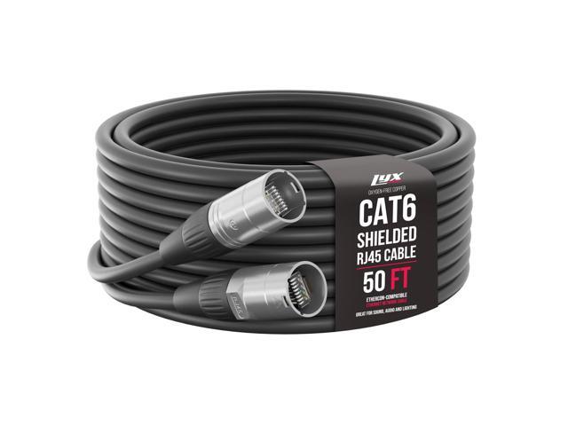 Click here for LyxPro 50 Feet Shielded CAT6 Ethercon Cable - Prof... prices