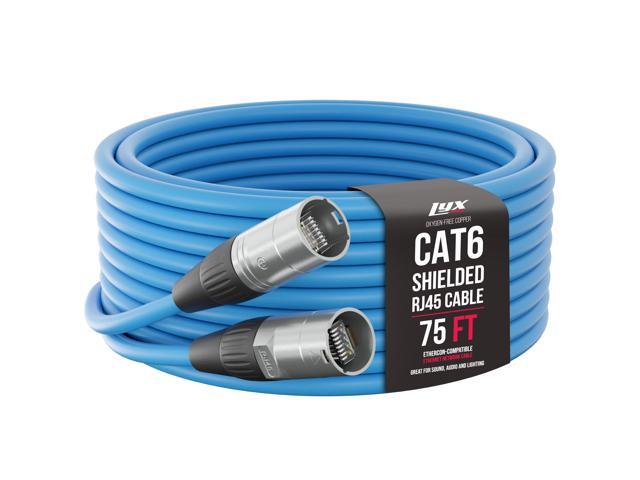 Click here for LyxPro 75 Feet Shielded CAT6 Ethercon Cable - Prof... prices
