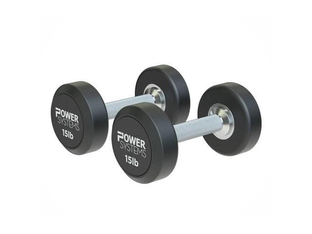 Click here for Power Systems ProStyle Round Rubber Dumbbell Pairs... prices