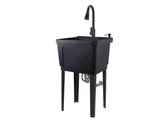 Click here for Jumbl Freestanding Utility Sink with Pull-Down Fau... prices
