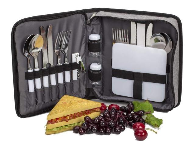 Click here for Jumbl 4 Person Travel Picnic and Outdoor Wallet -... prices