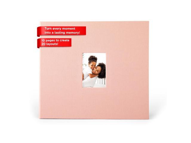 Click here for Zink Cloth Covered Scrapbook 8x8 Photo Album w/Fro... prices