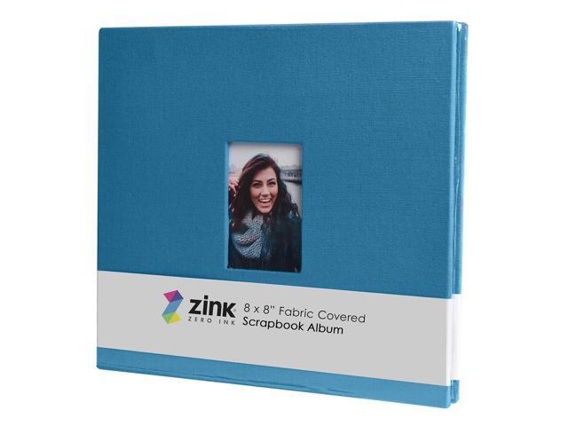 Click here for Zink Cloth Covered Scrapbook 8x8 Photo Album w/Fro... prices