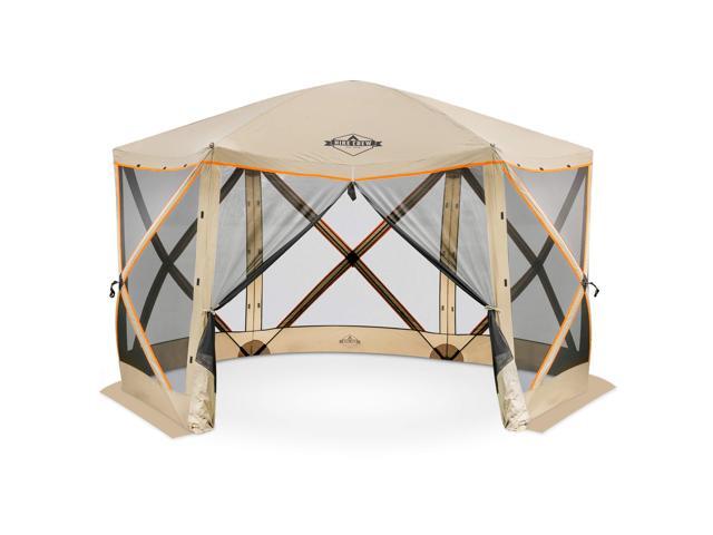Click here for Hike Crew 6-Panel Pop-Up Screen House Gazebo 140x1... prices
