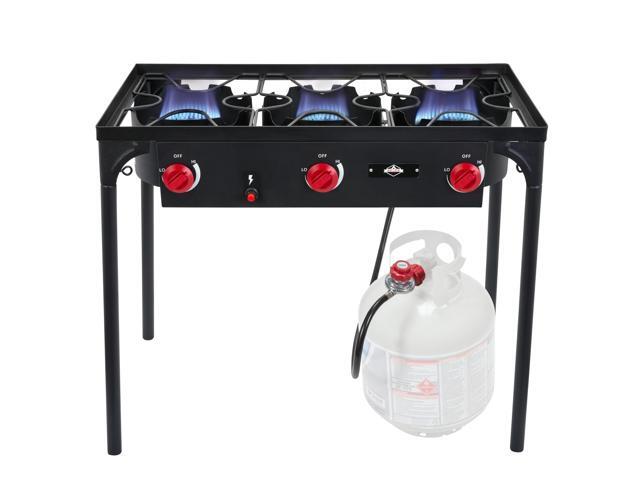 Click here for Hike Crew Auto Ignition 3-Burner Outdoor Gas Stove... prices