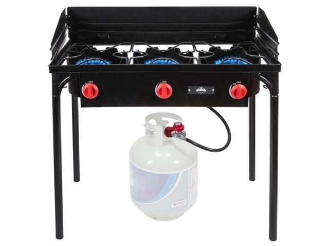 Click here for Hike Crew Cast Iron 3-Burner Outdoor Gas Stove 225... prices