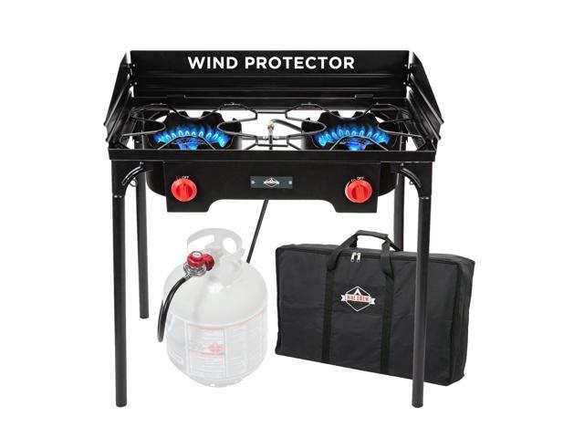 Click here for Hike Crew Cast Iron Double-Burner Outdoor Gas Stov... prices