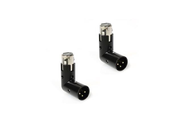 Click here for LyxPro XLR Angle Adapter Dual Male and Female can... prices