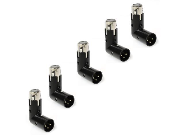 Click here for LyxPro XLR Angle Adapter Dual Male and Female can... prices