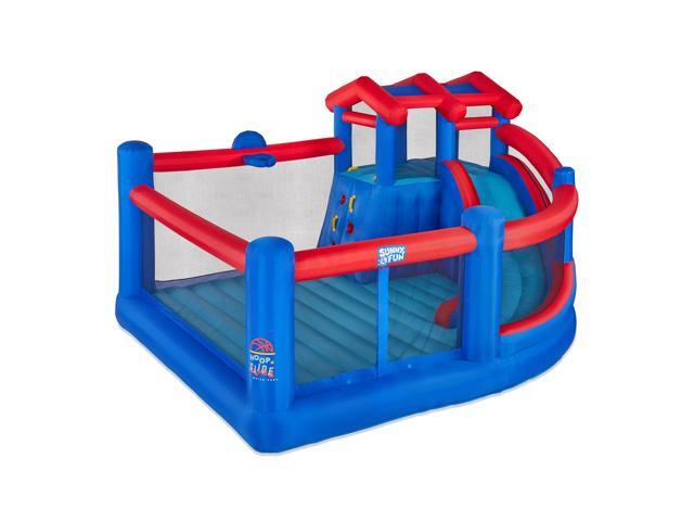 Click here for Sunny & Fun Inflatable Hoop N Slide Park Heavy-Dut... prices