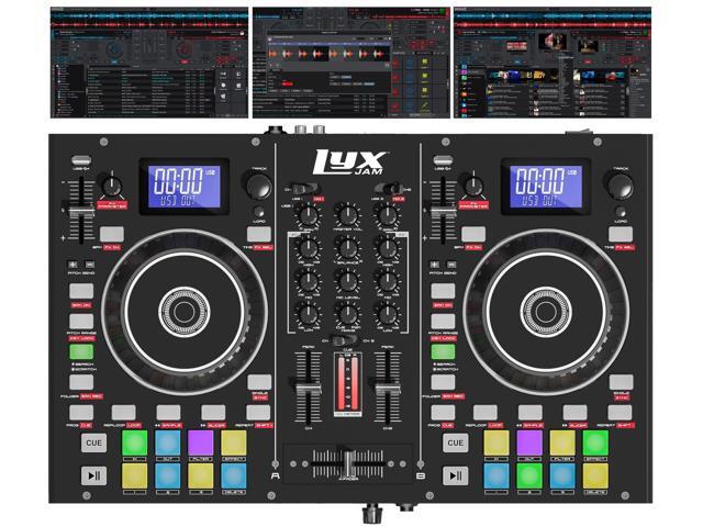 Click here for LyxJam 2-Deck Portable DJ Controller  Mixing Conso... prices
