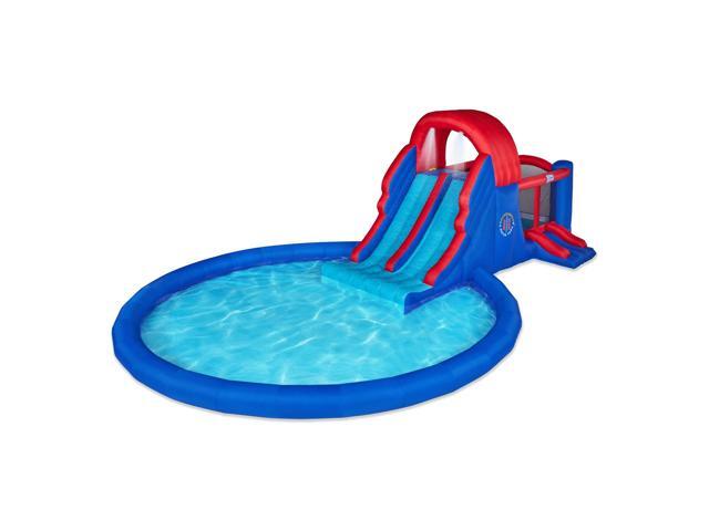 Click here for Sunny & Fun Dual Slide Roundabout Inflatable Water... prices
