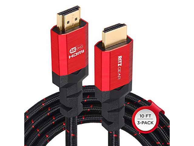 Click here for RitzGear 4K HDMI Cables 3-Pack of 10 Ft. High-Spee... prices