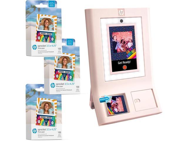 Click here for HP Sprocket Photobooth 3x4 Photo Printer (Pink) Bu... prices