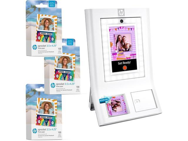 Click here for HP Sprocket Photobooth 3x4 Photo Printer (White) B... prices
