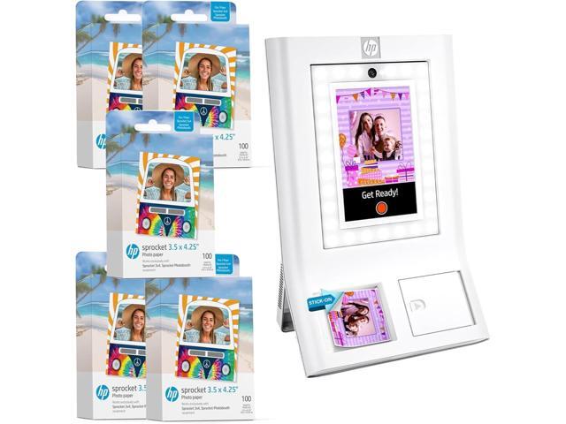 Click here for HP Sprocket Photobooth 3x4 Photo Printer (White) B... prices